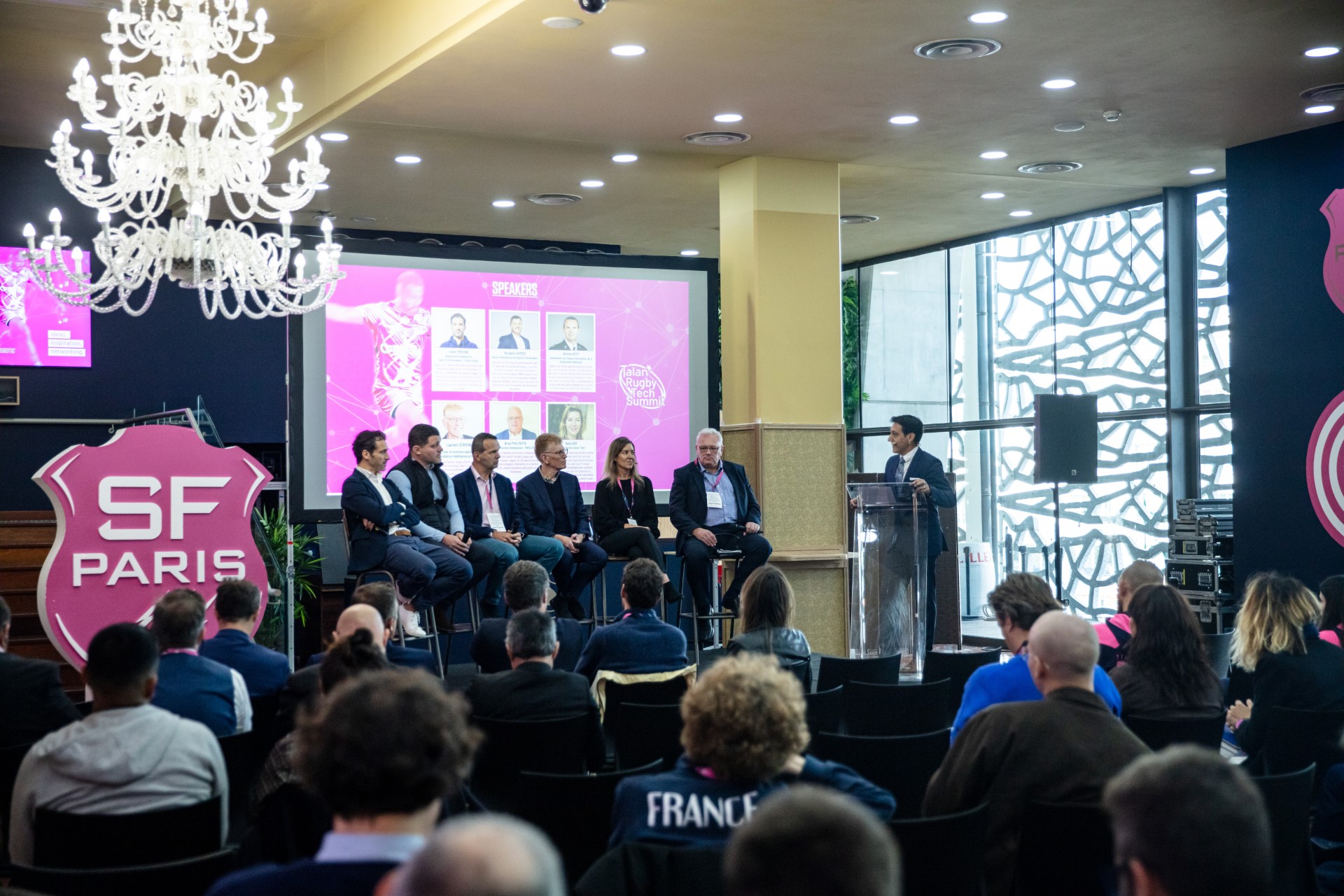 Le Stade Français présente ses startups au Talan Rugby Tech Summit ...